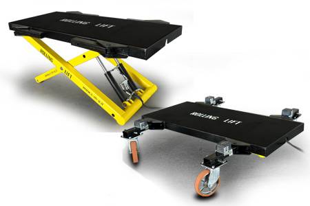 Mobile elevator 'Spider Rolling Lift' made in Italy by Albatros