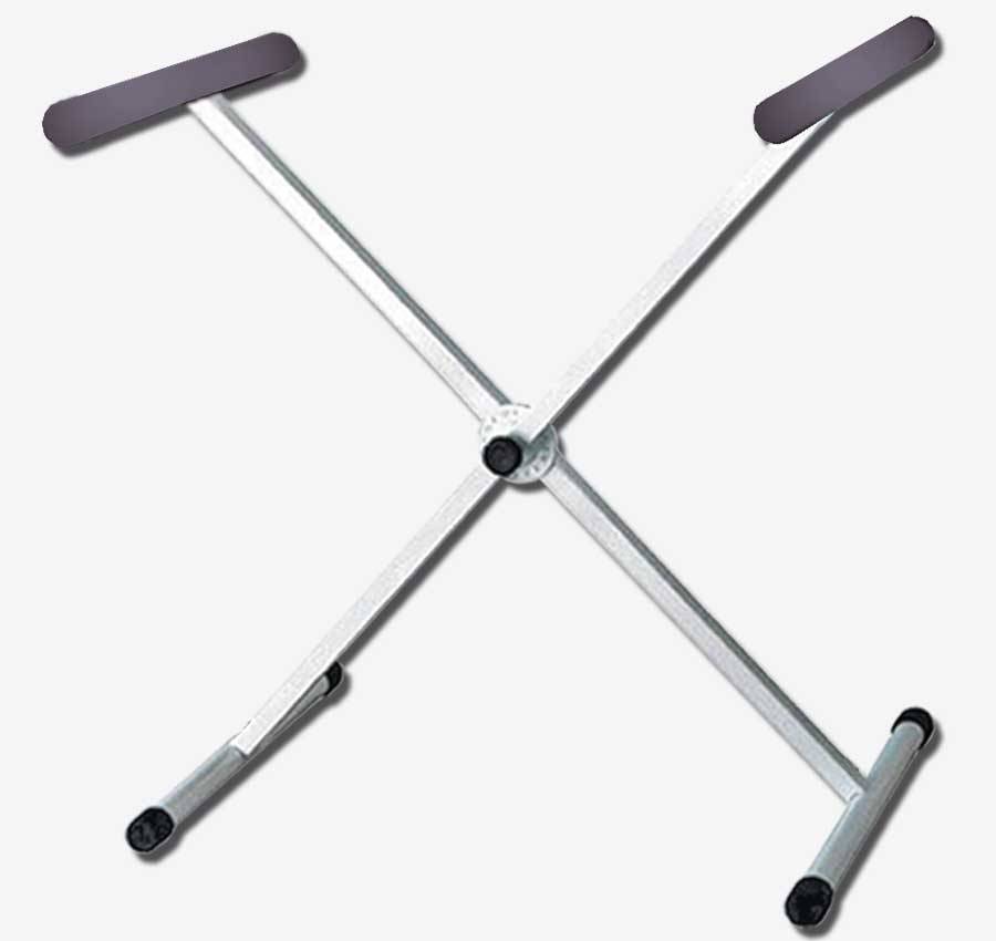 “X” shaped stand Monaldi
